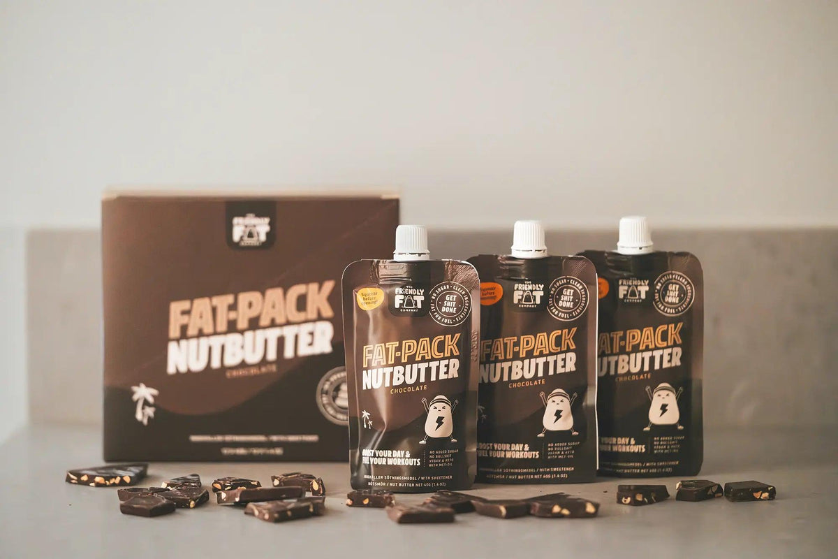 Fat Pack Nutbutter Chocolate The Friendly Fat Company 40g | KetoFtiShop.com – KetoFitShop