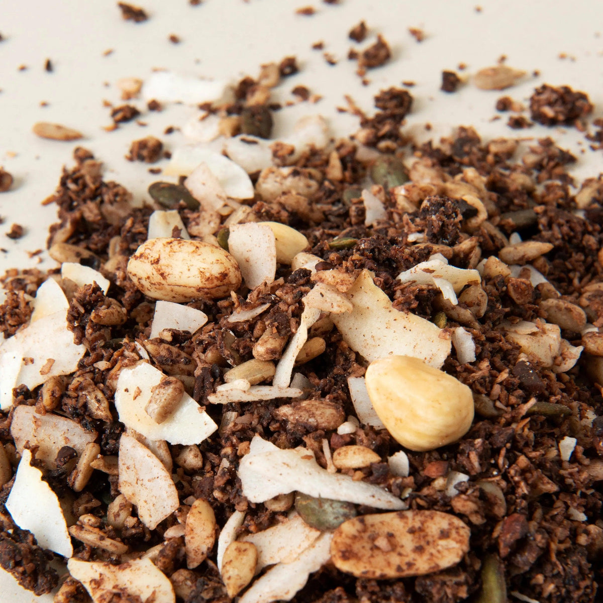 Keto Granola Cocoa Power Coconut & Cocoa OKONO 300g - KetoFitShop