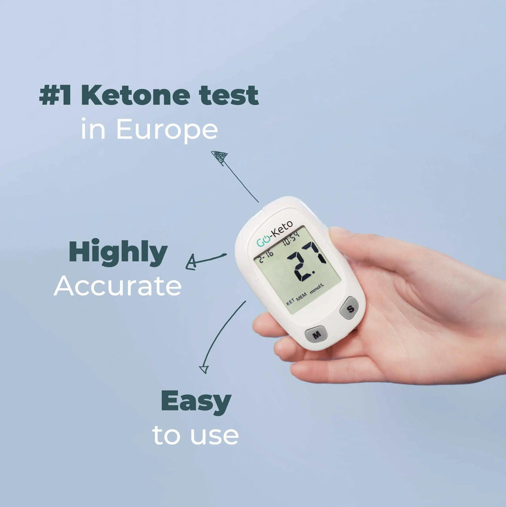 Blood Glucose Ketone Meter Kickstart Set Go-Keto - KetoFitShop